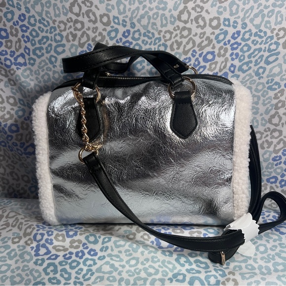 Juicy Couture | Bags | New Silver Juicy Couture Purse Bag Handbag Shear ...
